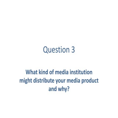 Evaluating question 3 | PPT