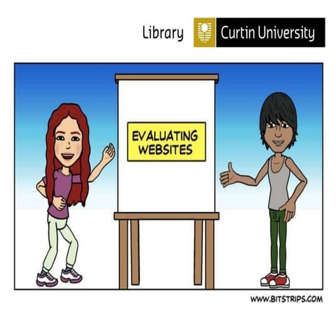 Evaluating websites | PPTX