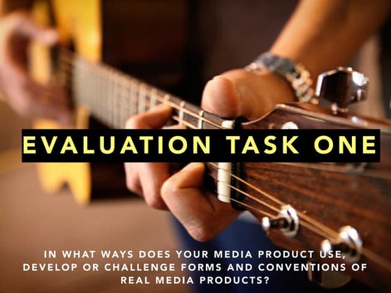 Evaluation task 1 | PPT