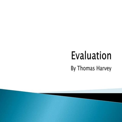 Final magazine evaluation presentation | PPT