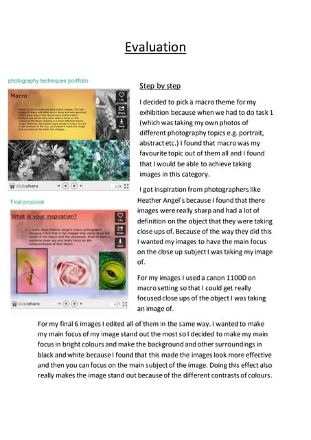 A level Photography Essay | DOCX | Photo Editing Software | Computer ...