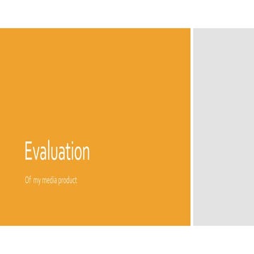 Evaluation | PPT