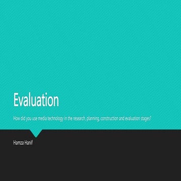 Evaluation | PPT