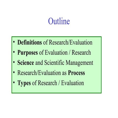 power poin presentation about evaluation.ppt