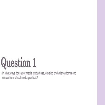 Evaluation question 1 | PPT