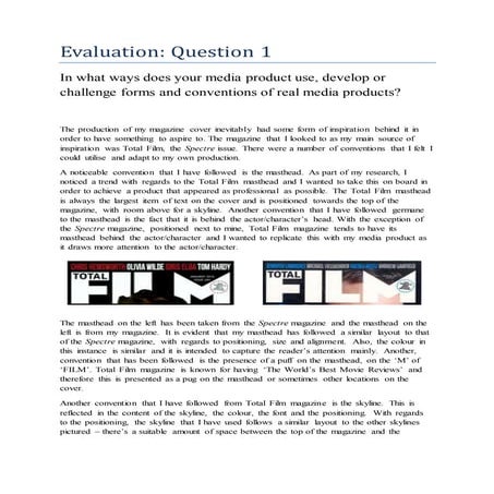 Media dvd cover analysis | PPTX