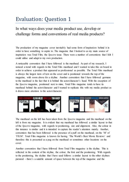 Media dvd cover analysis | PPTX