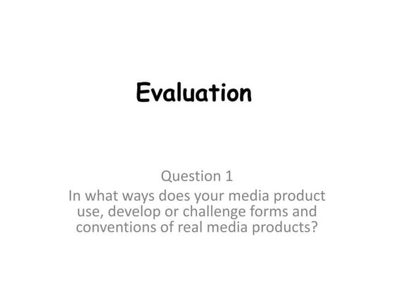 Q2 Evaluation | PPT