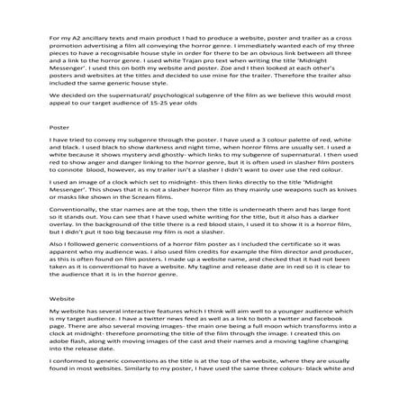 Poster drafts with annotations - The Midnight Fiend.pptx