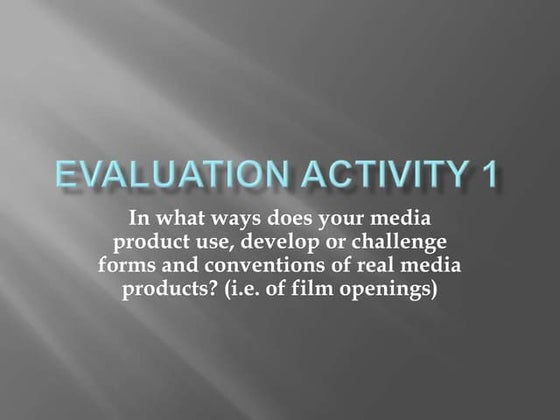 Trailer evaluation | PPT