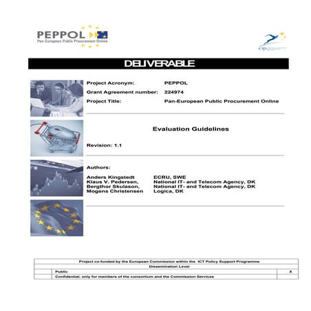 What is PEPPOL / Pan-European Public Procurement Online | PPTX