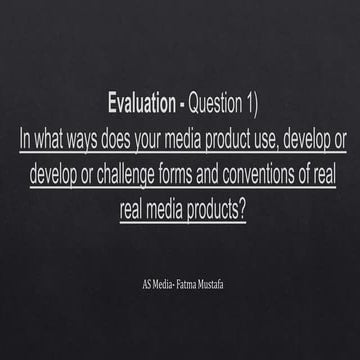Evaluation media-Q1 | PPT