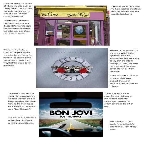 Analysis of music posters | PPTX