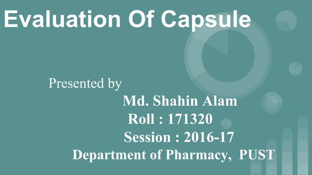IPQC Tests for capsules As per IP, BP & USP | PPTX