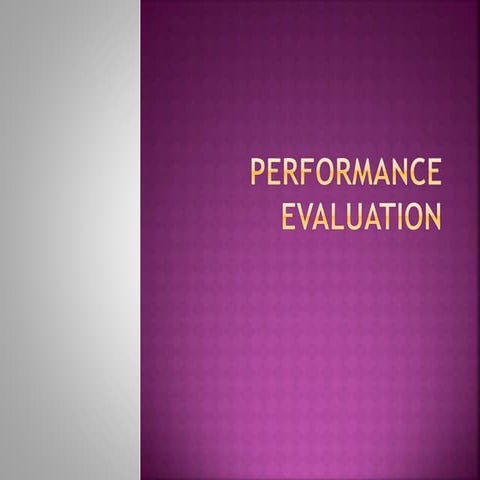 Evaluation of channel performance | PPTX