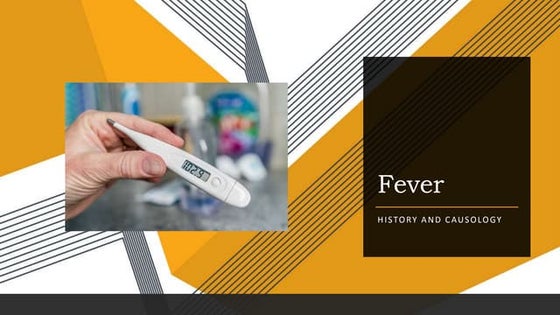 Fever | PPTX | Infectious Diseases | Diseases and Conditions