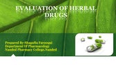 Herbal drug and herb-food interactions | PPT