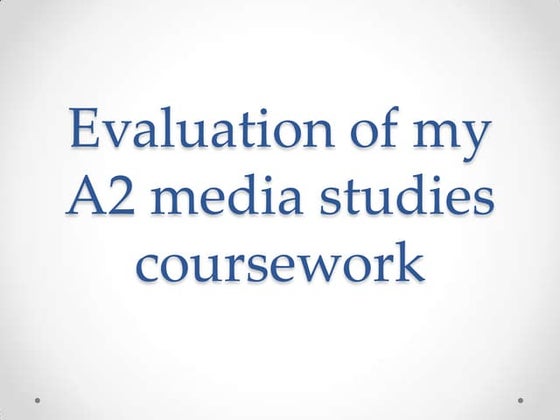 GCSE Film Studies: Evaluation examples | PDF | Screenwriting | Content ...