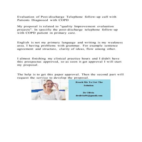 Evaluation of Post-discharge Telephone follow-up call with Patients | DOCX