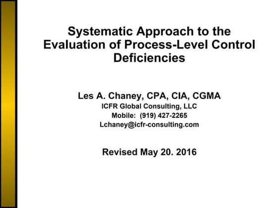 Audit materiality | PPT