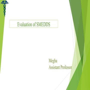 Evaluation of smedds.pptx