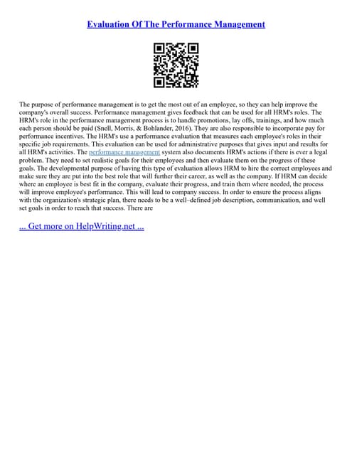 Reinventing Performance Management: A Deloitte Case Study | PDF