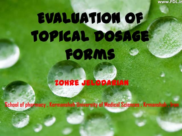 Pharmaceutical creams..... | PPTX