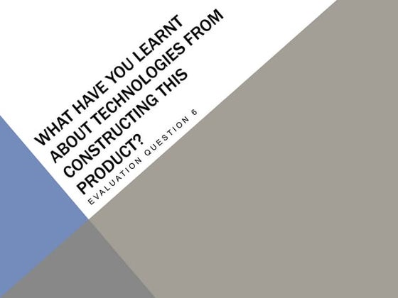 Required tech for film | DOCX