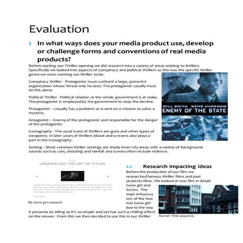 Evaluation q1 | DOCX