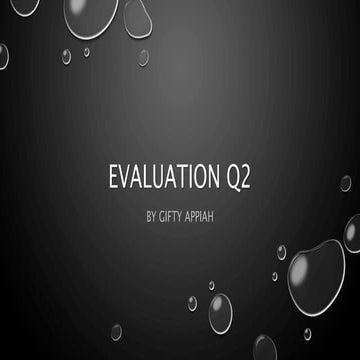 Evaluation q2 | PPT