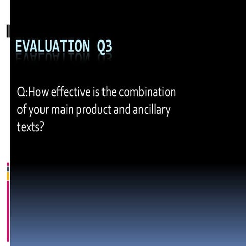 Evaluation q3 | PPT