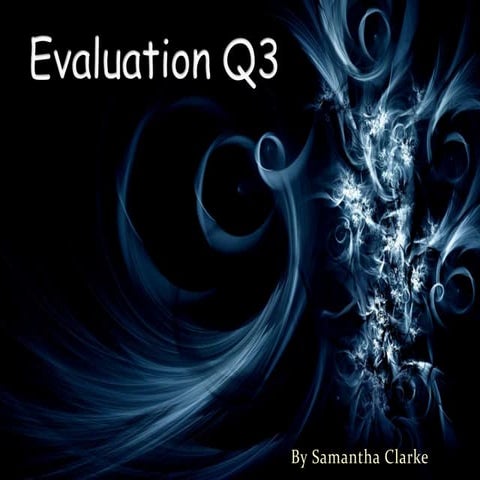 Evaluation Q3 | PPTX | Genres