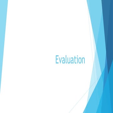 Evaluation Q3 | PPT