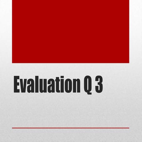 A2 Media Evaluation Q4 Anna Guzak | PPTX
