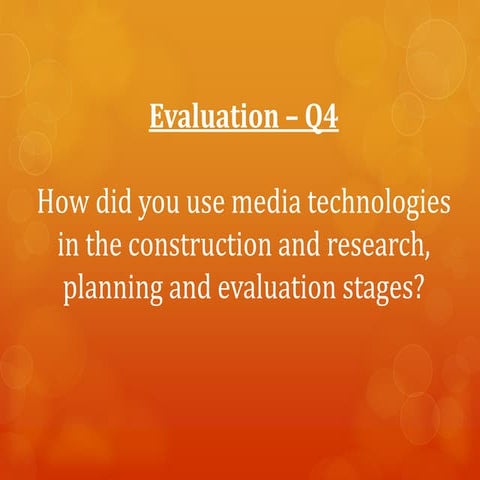 Evaluation – Q4 | PPT