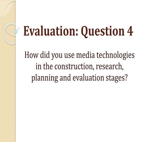 Evaluation Q4 | PPT