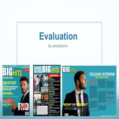 Construction of front cover magazine page | PPT