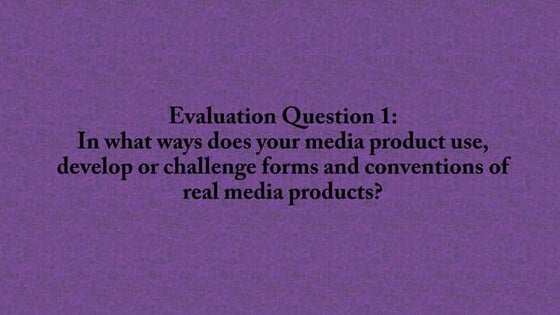 Music video purposes_work_sheet slipknot | PPT