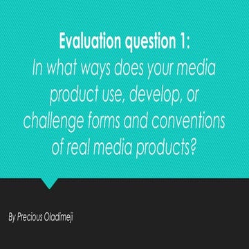 Evaluation question 1 | ODP