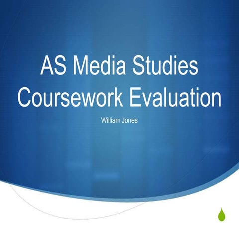 Evaluation question 1 front cover | PPT