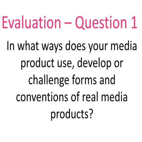 Evaluation Q1 | PPT