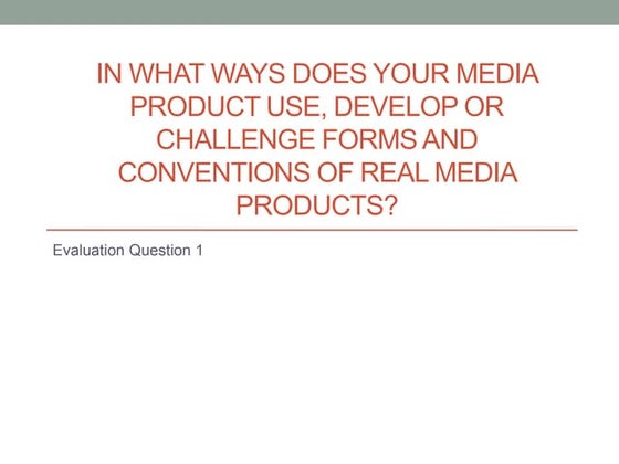 Film techniques | PPT