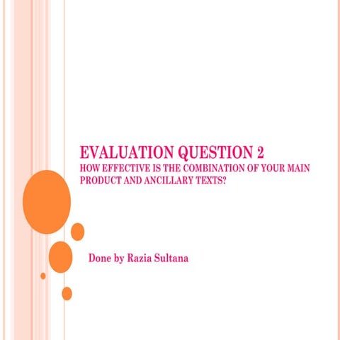 Evaluation question 2 | PPT