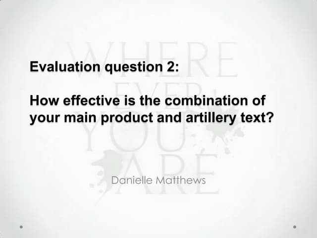 Analysing DVD covers | PPTX