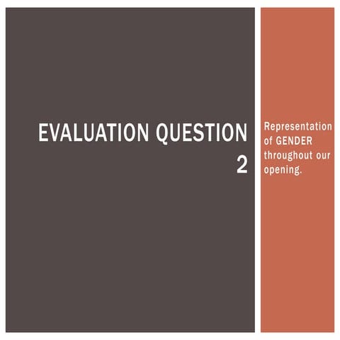 Evaluation question 2 | PPT