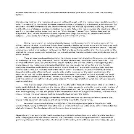 Evaluation question 2 | PDF