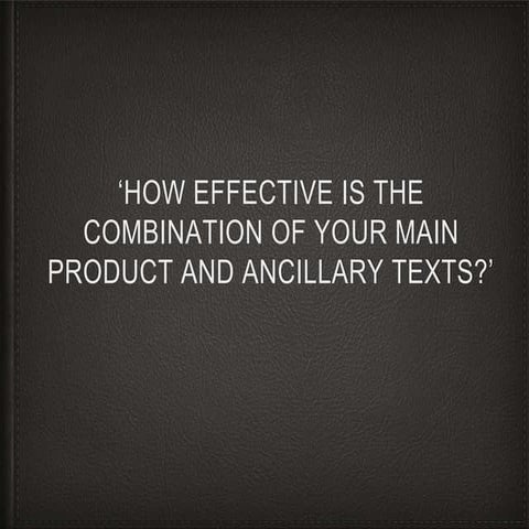 Evaluation question 2 | PPTX