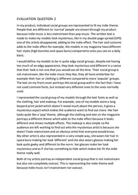 Analysis Of A Magazine Front Cover | PDF