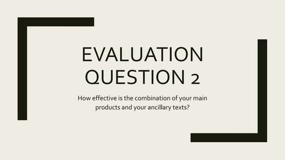 Student survey question 2 | PPT