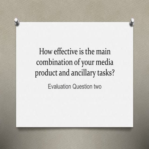 Evaluation question 2 | PPT